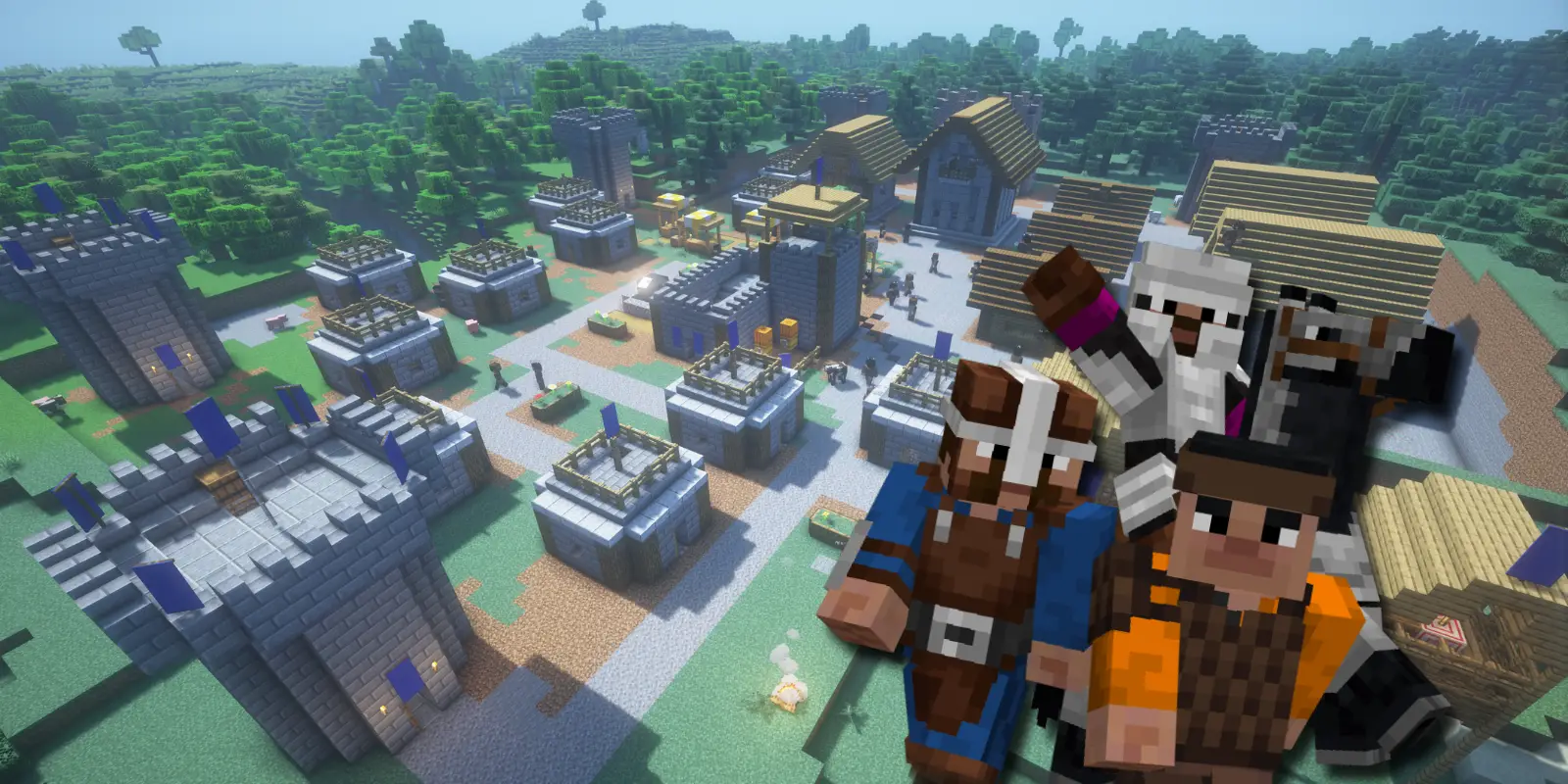 MineFortress - Download The Real-Time Strategy Mod for Minecraft